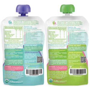 Compota Orgánica Frutas Mixtas por 6 | BabyEvolution