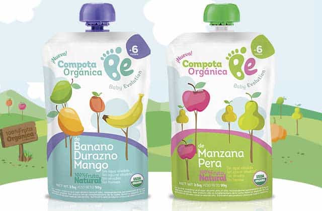 Baby Evolution ® | Compotas Orgánicas 100% de Fruta